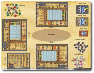 Castle Dice Game Review (prepublished version) - Father Geek