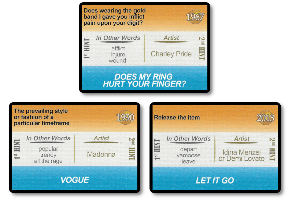 Paraphrase: Songs in Other Words Game Review (prepublished version ...